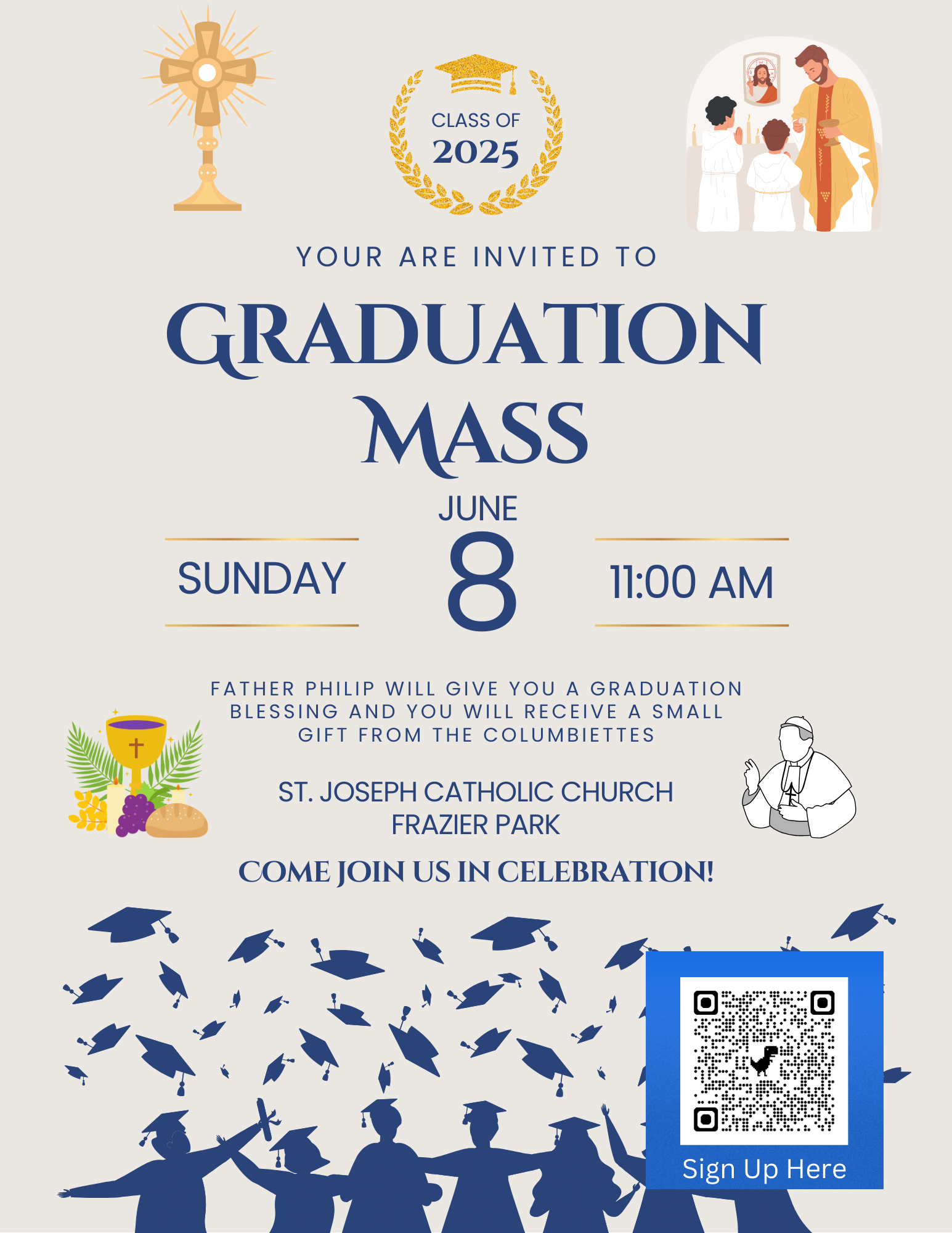 2025 Graduation Mass – Saint Joseph's Catholic Church